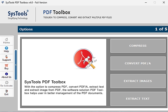 Portable SysTools PDF Toolbox 4.0 - FC Portables